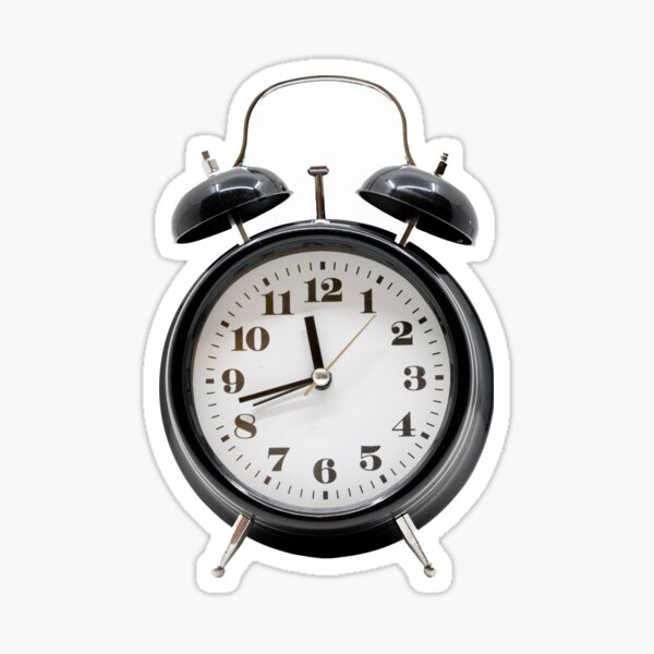 "Alarm Clock" Sticker by Rocklights | Redbubble