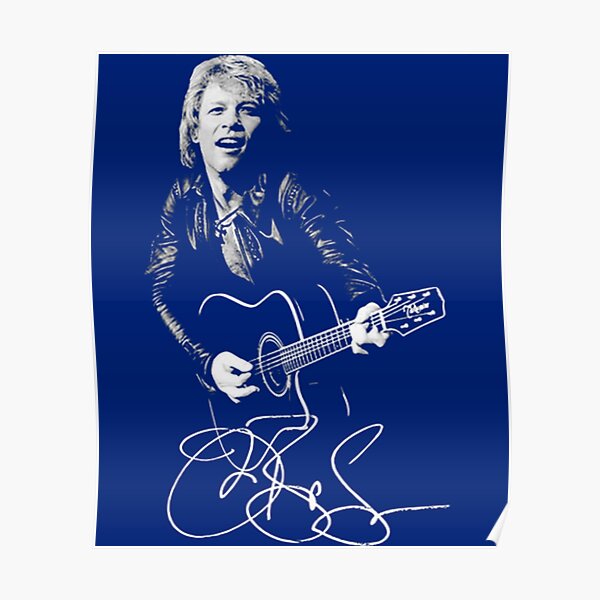 "Legend Rock Band Art with Signature " Poster for Sale by ...