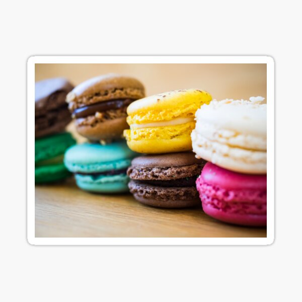 "Macaroons" Sticker for Sale by ansaharju | Redbubble