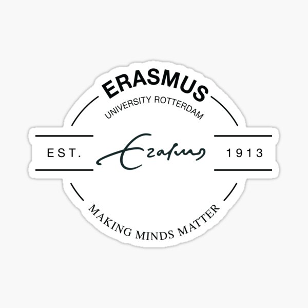 "Erasmus University Rotterdam" Sticker by urbantale | Redbubble