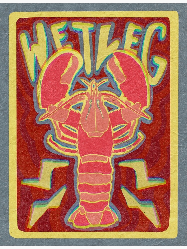"Wet Leg Band Poster" Poster by MaryBethBryan | Redbubble