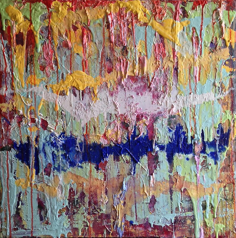 "Entropy: Original Abstract Painting" by William Wright | Redbubble