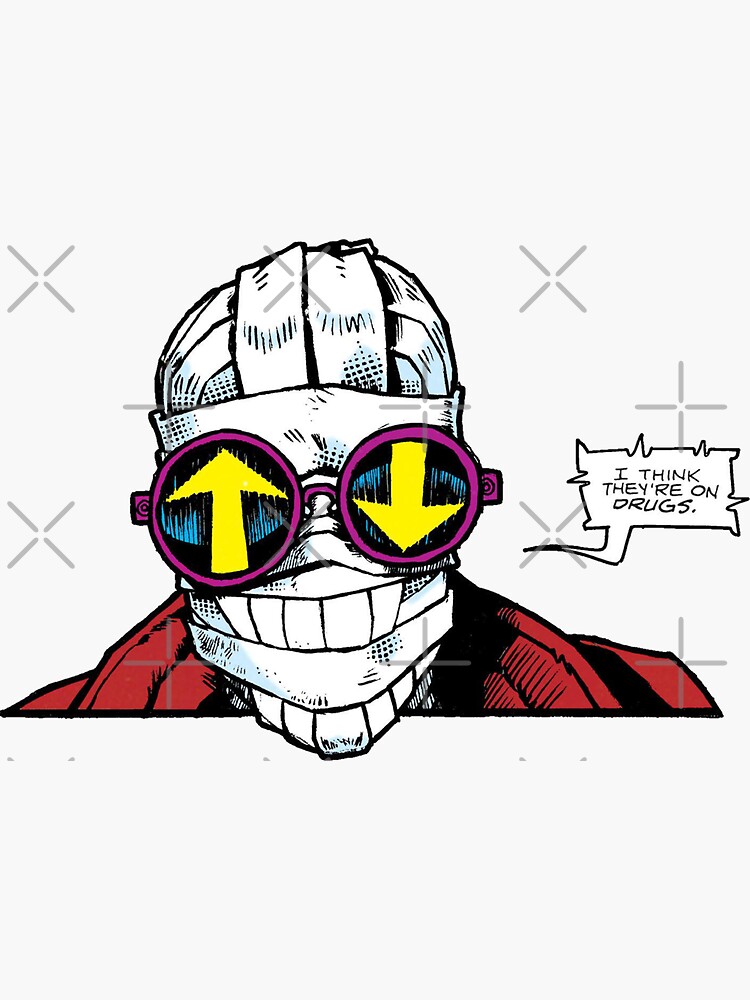 "doom patrol,mr negative, surrealism, art, bandages, invisible man ...