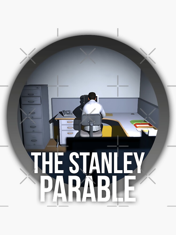"The Stanley Parable" Sticker by be-yourself-art | Redbubble