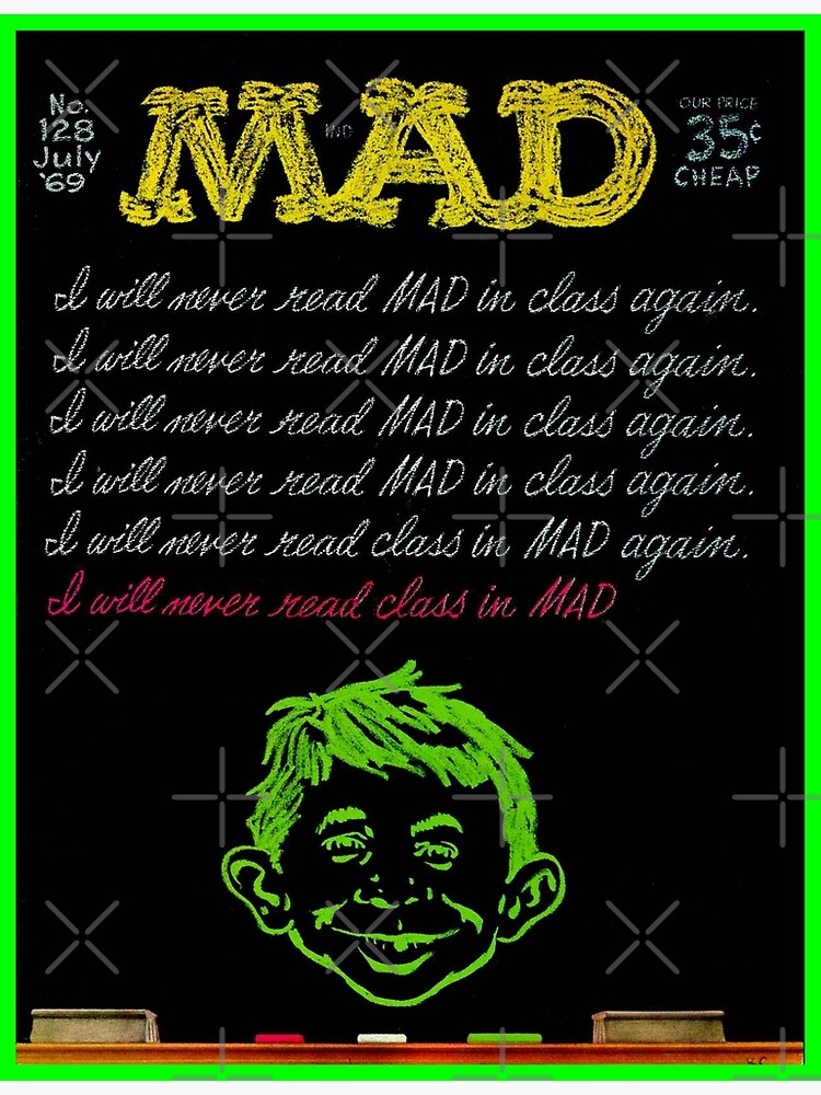 A CLASSIC VINTAGE MAD MAGAZINE COVER ART Poster For Sale By a-classic-vintage-mad-magazine-cover-art-poster-for-sale-by