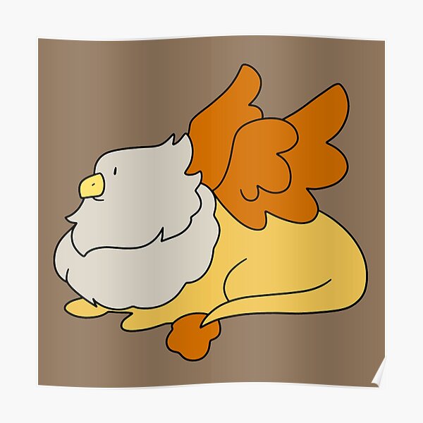 "Cute Griffin " Poster by SaradaBoru | Redbubble