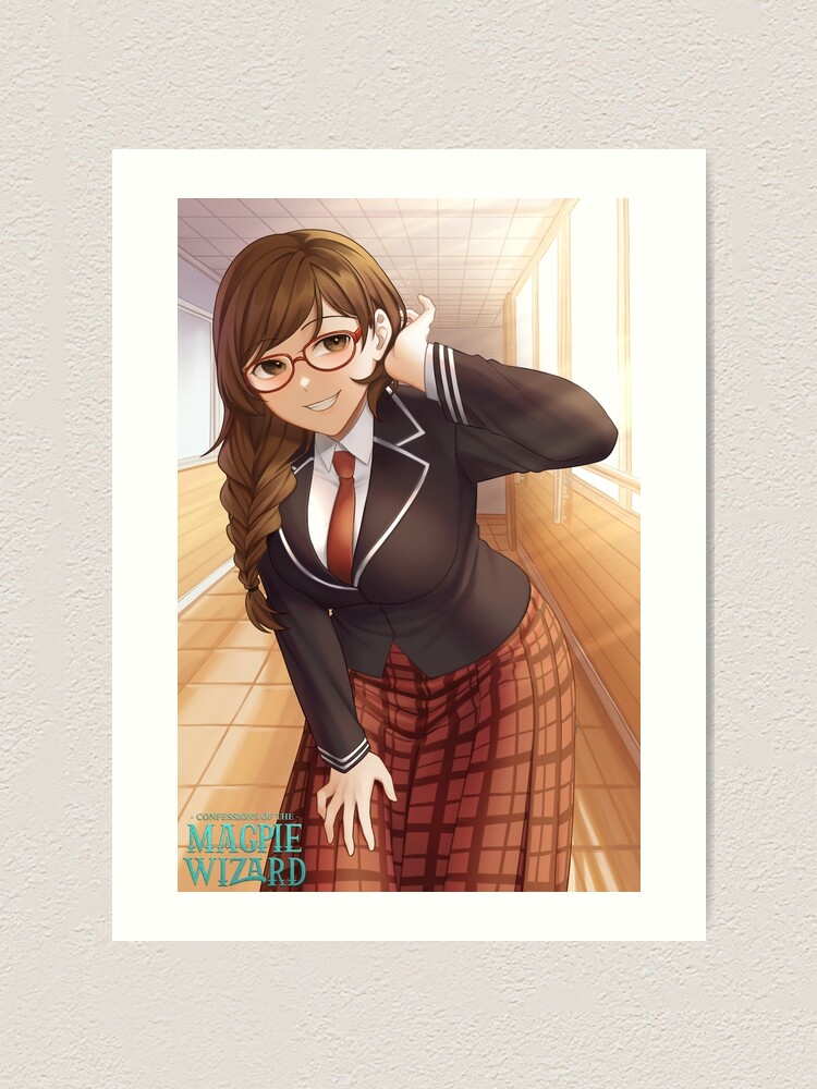 "Mariko Yamada from Confessions of the Magpie Wizard" Art Print for ...