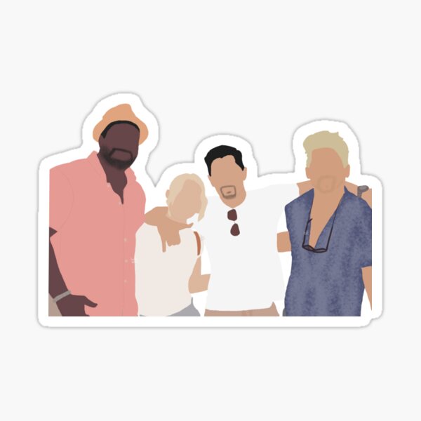 "Magnum PI" Sticker by dotdesignbylu | Redbubble