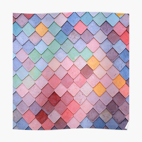 "Snake Skin Tile ORIGINAL BY CRUSHART1 ON REDBUBBLE" Poster for Sale by ...