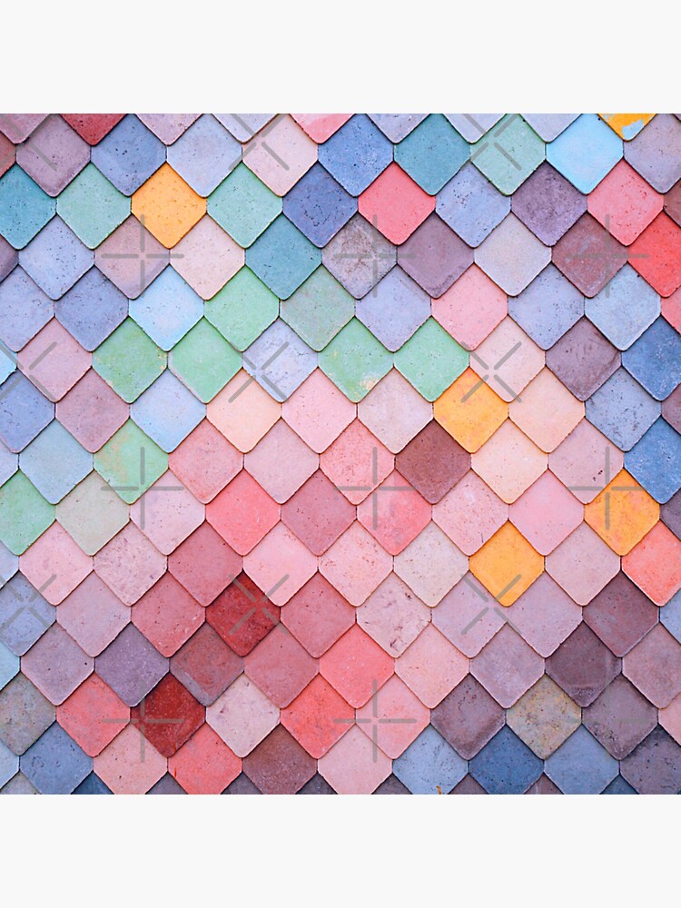 "Snake Skin Tile ORIGINAL BY CRUSHART1 ON REDBUBBLE" Sticker for Sale ...