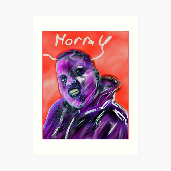 "Morray, rapper / singer inspired" Art Print for Sale by dusso | Redbubble