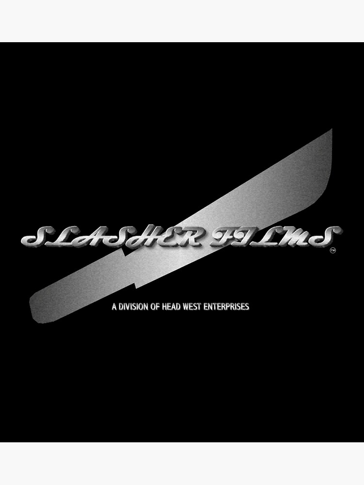 "Slasher Films logo" Poster for Sale by SlasherFilms | Redbubble