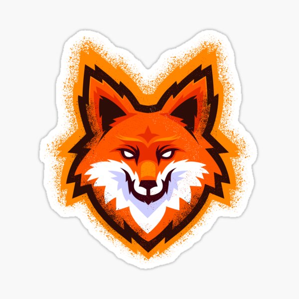 "Fox" Sticker for Sale by efa83 | Redbubble