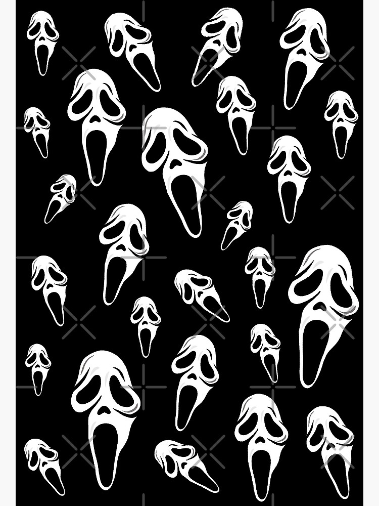 "Scream Fanart Pattern" Poster for Sale by coco-colors | Redbubble
