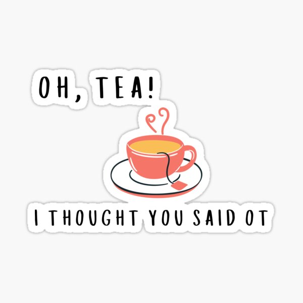 "Occupational Therapy Pun" Sticker by Pixelish | Redbubble