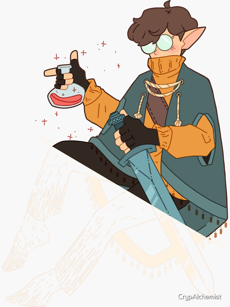 "Phantom Wilbur Soot" Sticker by CrypAlchemist | Redbubble