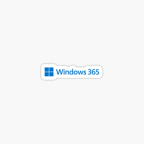 "Windows 365" Sticker by RalfEs | Redbubble