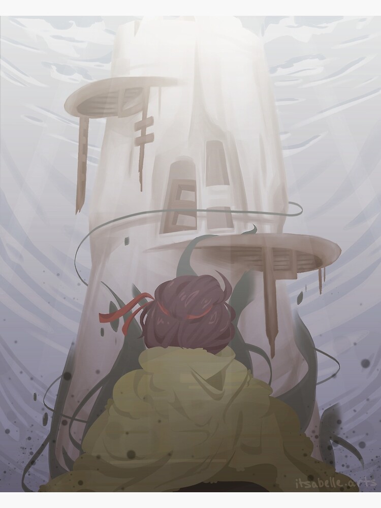 "Hermitcraft: Bdubs' Monolith" Poster for Sale by itsabelle-arts ...