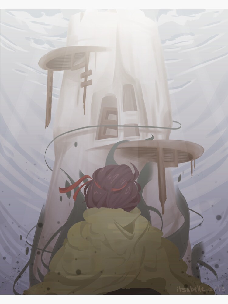 "Hermitcraft: Bdubs' Monolith" Sticker for Sale by itsabelle-arts ...