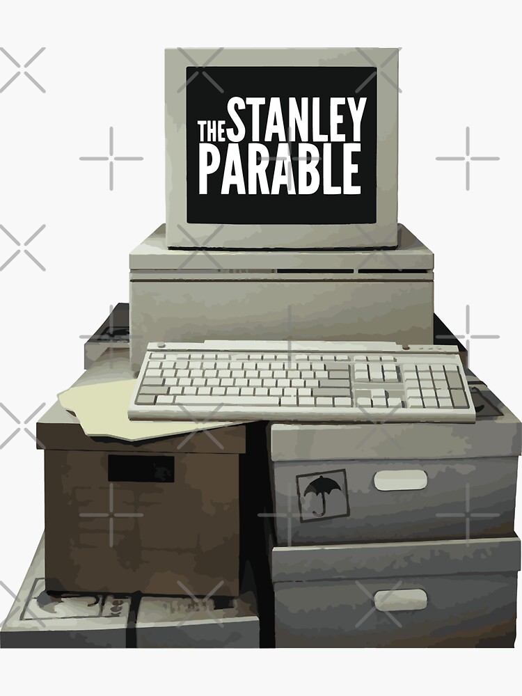 "Stanley Parable " Sticker by Tahoo | Redbubble