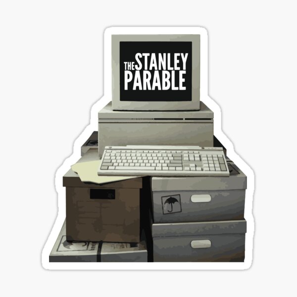 "Stanley Parable " Sticker by Tahoo | Redbubble