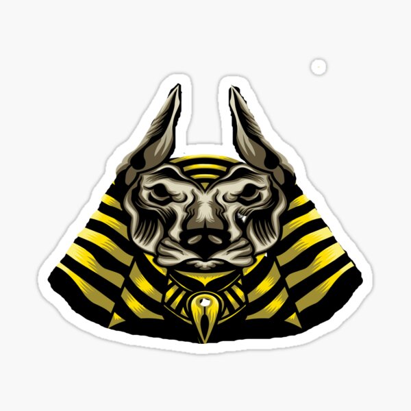 "Anubis" Sticker by Razbijac | Redbubble