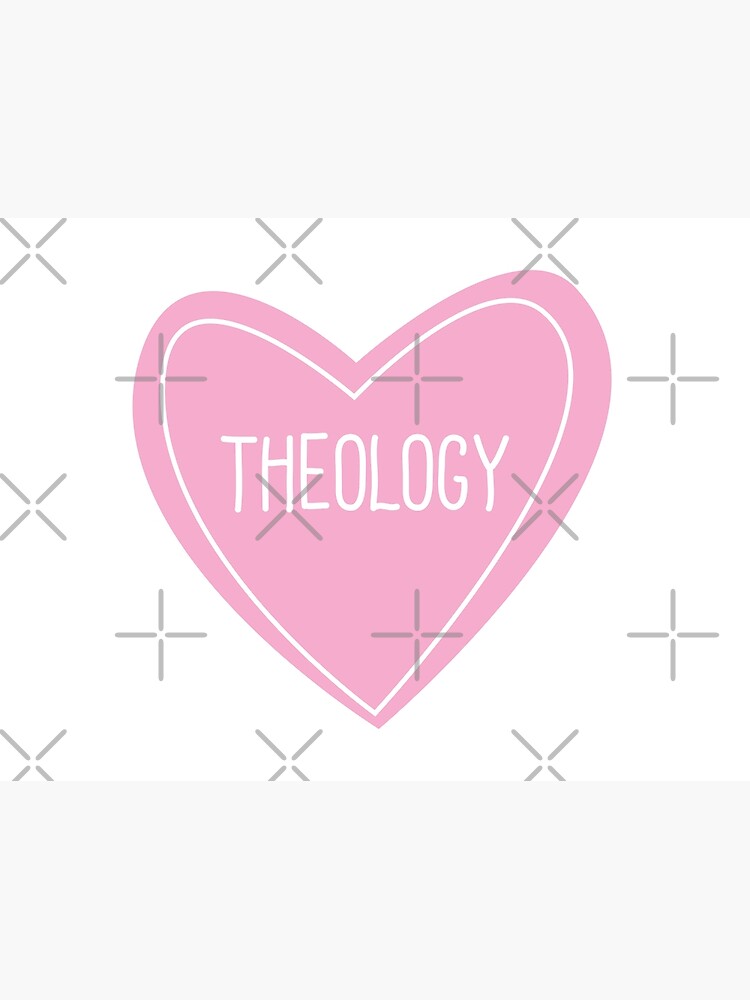 "Theology Heart" Poster for Sale by teesaurus | Redbubble