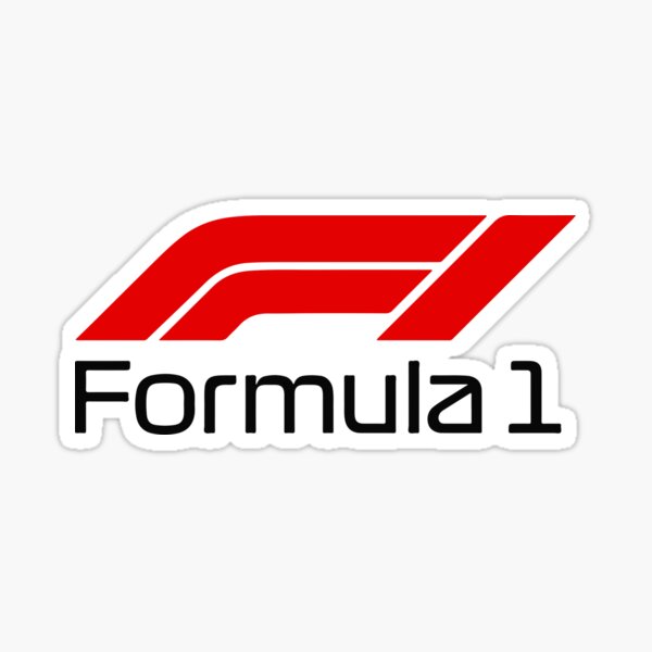 "formula one logo" Sticker for Sale by ElliottBryan | Redbubble