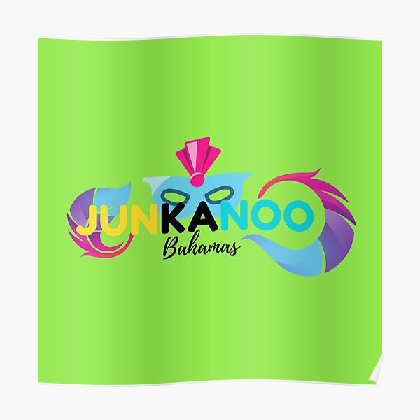 "Junkanoo Bahamas Decal" Poster for Sale by Dekal | Redbubble