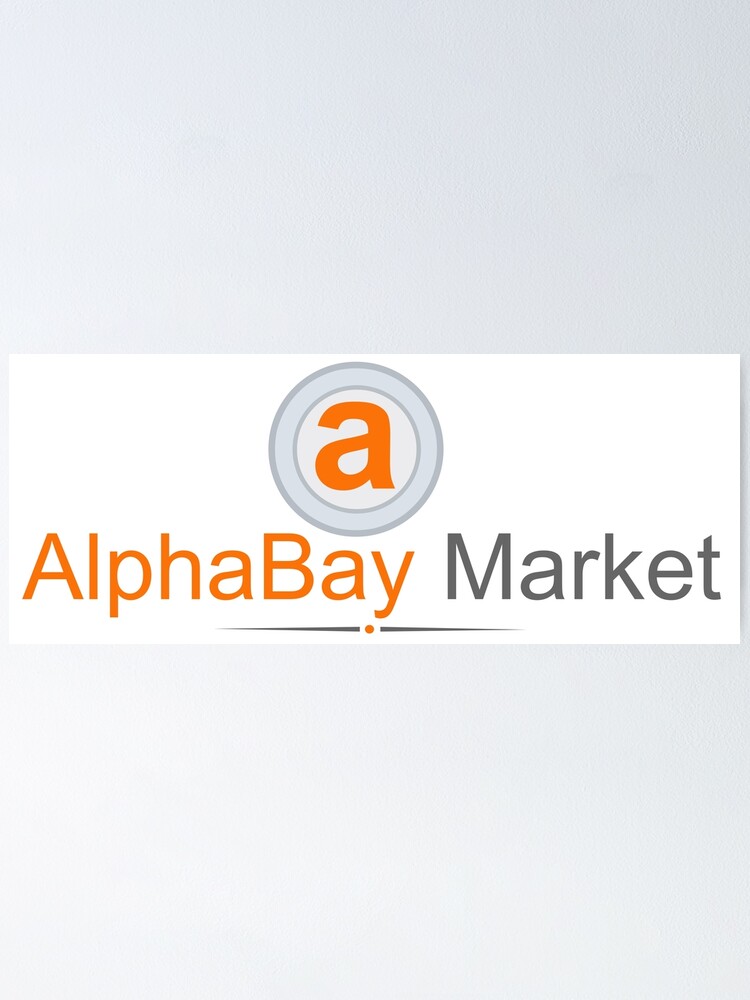 "AlphaBay Market Darknet-Marktlogo" Poster von CrimeCollective | Redbubble