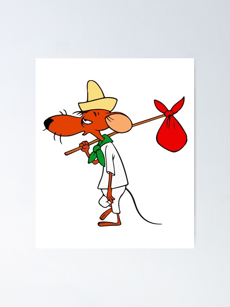 "funny slowpoke rodriguez cartoon" Poster for Sale by MedPro01 | Redbubble
