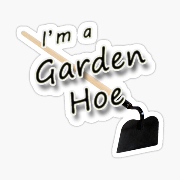 "Garden Hoe" Sticker for Sale by AuntyReni | Redbubble