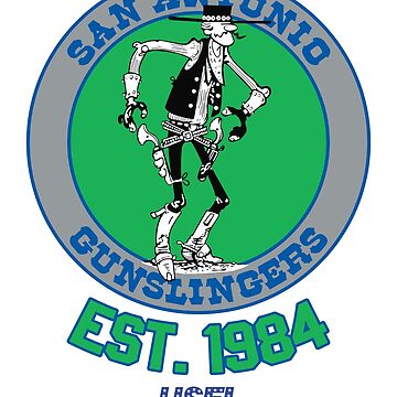 "San Antonio Gunslingers Football" Sticker for Sale by TeeArcade84 ...