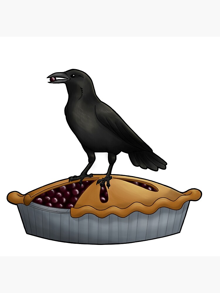 "Blueberry Crow Pie" Poster for Sale by Ifeffable | Redbubble