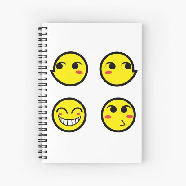 "Ed cowboy bebop smile Radical Smiley Edward face" Spiral Notebook by ...