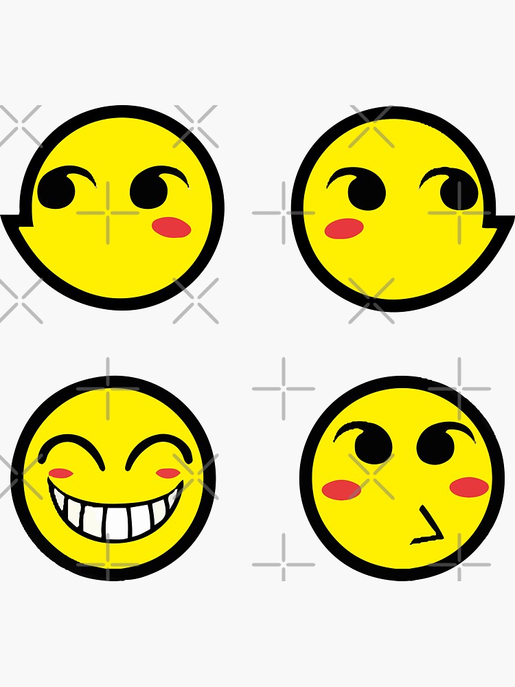 "Ed cowboy bebop smile Radical Smiley Edward face" Sticker by ...