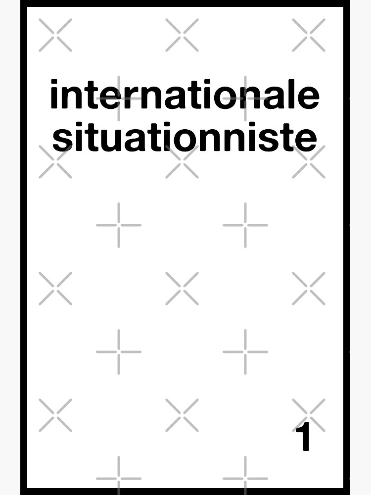 "Situationist International Internationale Situationniste" Poster by ...