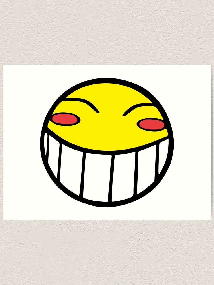 "Ed cowboy bebop smile Radical Smiley Edward face" Art Print for Sale ...