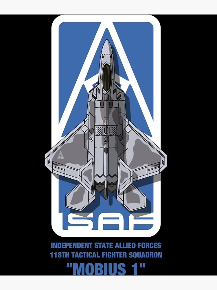 "Mobius 1 The Ace of ISAF Premium " Poster by FEIndustriess | Redbubble