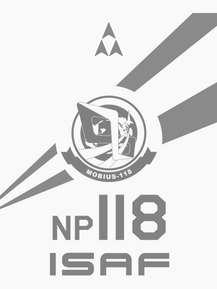 "Mobius One (GRAY) [AC4] " Sticker by FEIndustriess | Redbubble