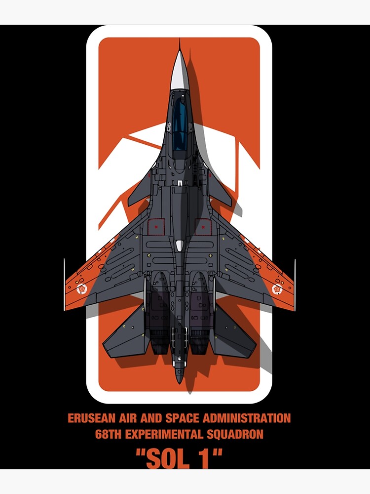"Sol 1 The Senior Erusean Ace Premium " Poster for Sale by ...