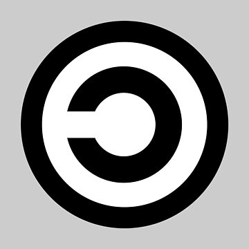 "Copyleft" Sticker for Sale by Geek Chic | Redbubble