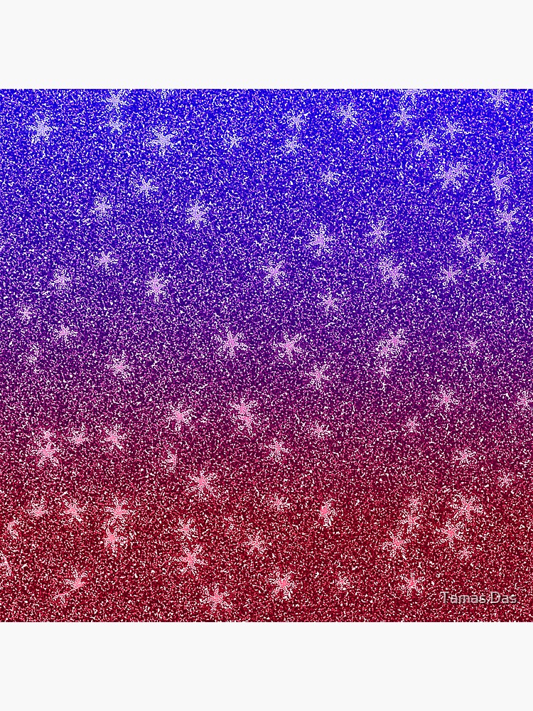 "Modern Blue And Red Glitter Gradient Ombre Abstract ,luxury, glam ...