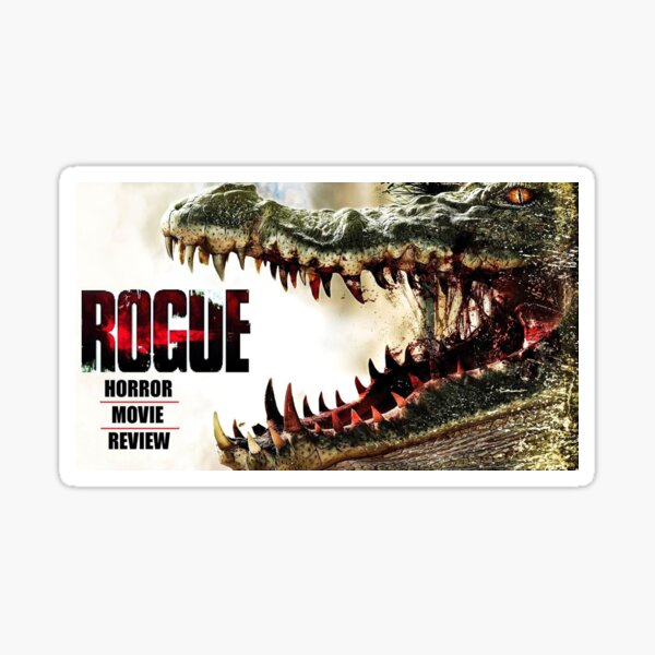 "Rogue Horror Movie Vintage 70s" Sticker by daniepr-59 | Redbubble