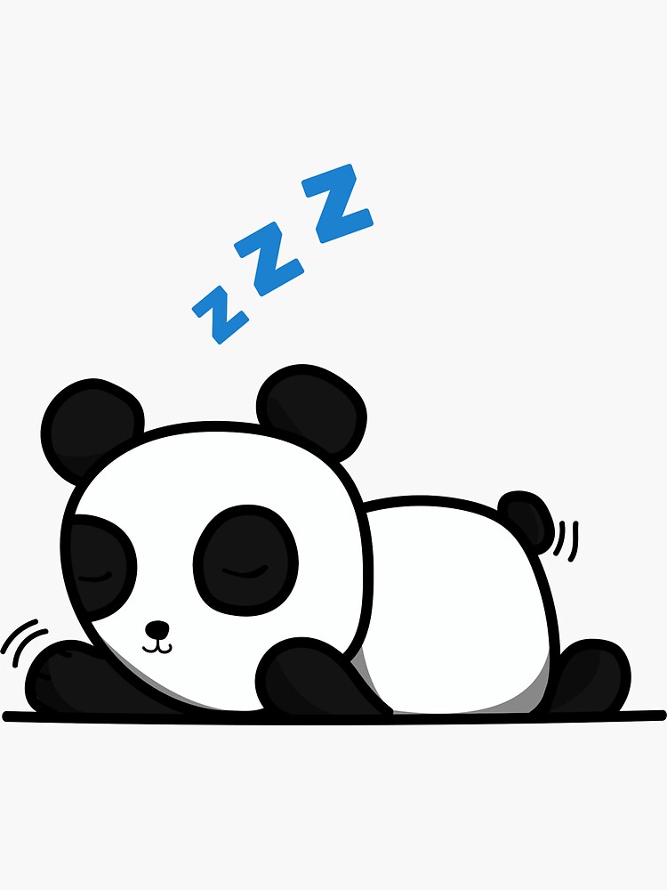 "snoozy bear" Sticker by angus416 | Redbubble