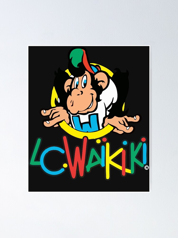 "Lc waikiki monkey" Poster for Sale by jenniferruiznm | Redbubble