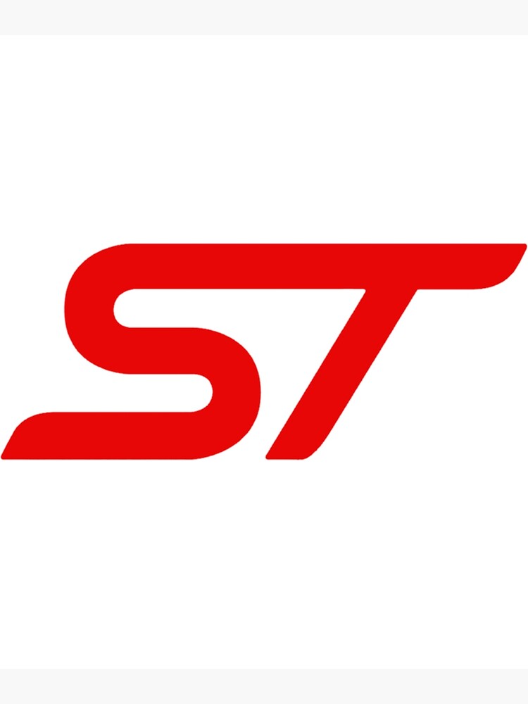 "Focus ST logo Classic ." Poster for Sale by rauhpbzuziak | Redbubble