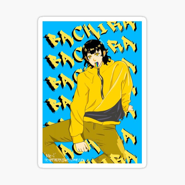 "Meguru Bachira" Sticker by AnimeClothing4 | Redbubble
