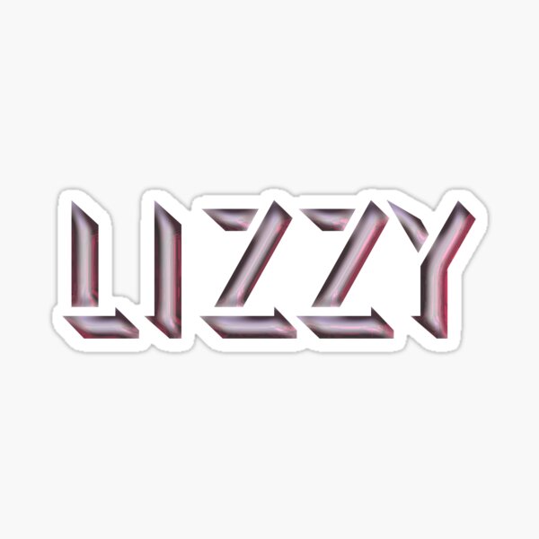 "Lizzy" Sticker for Sale by Melmel9 | Redbubble