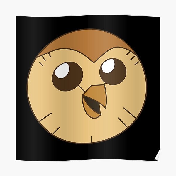 "Hooty" Poster for Sale by LillyRose101 | Redbubble